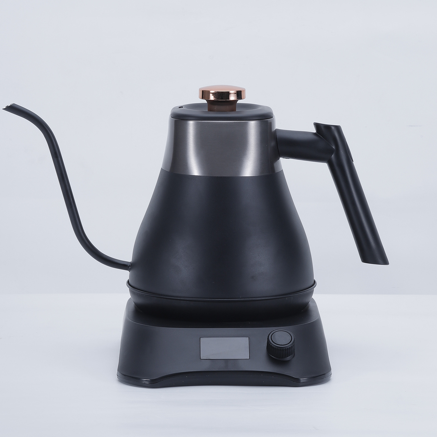 Goose Neck Smart Coffee 1.0L Metal Tea And Pour Over Kettle Temperature ...