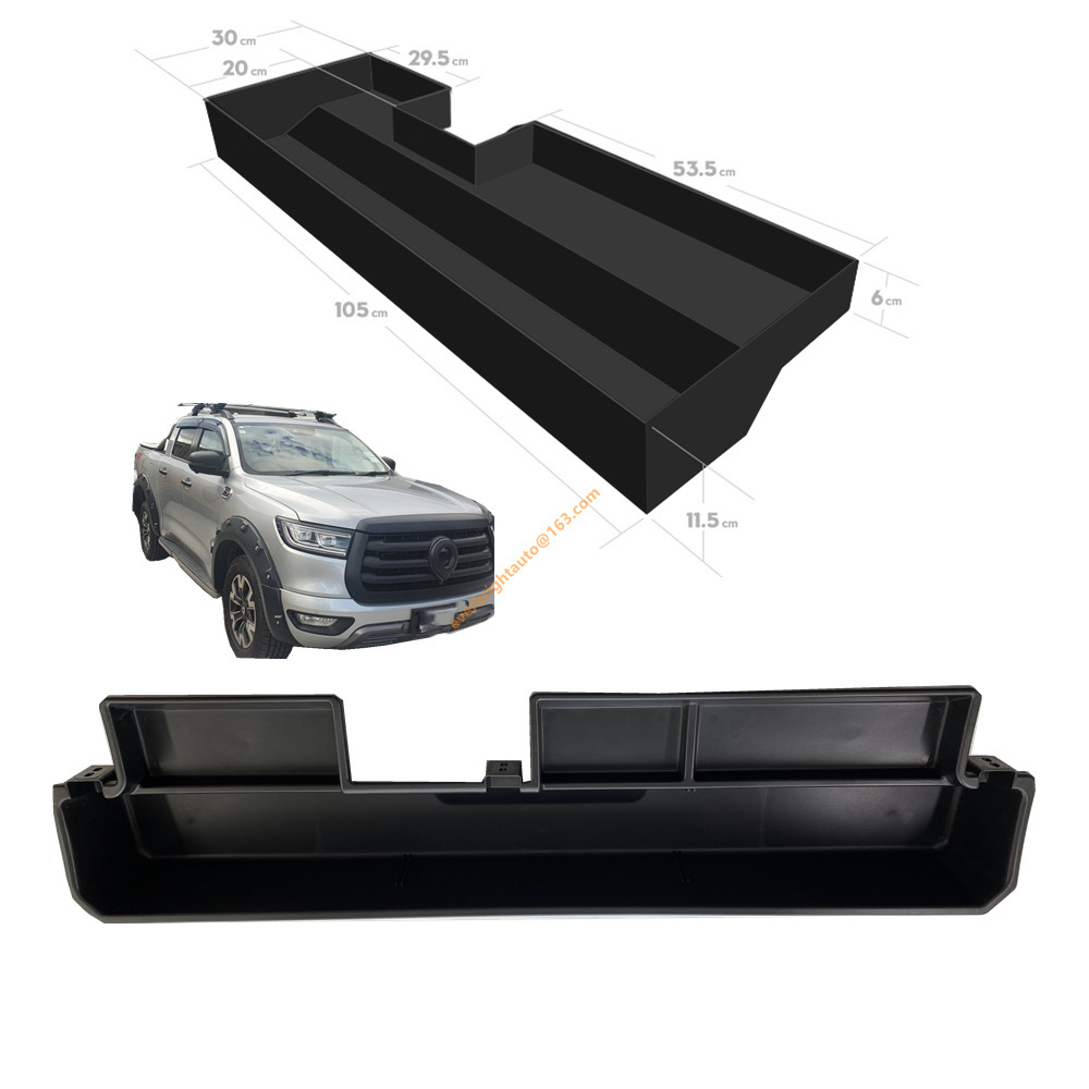 gwm cannon accessories 4x4 STORAGE BOX CASE LOCKER Install under the back seats No drilling large capacity BestSuppliers