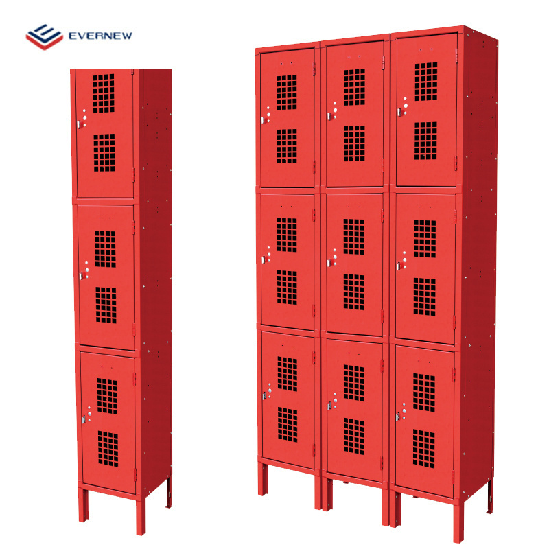 Custom metal Beautiful Colorful 2 door steel Clothes Locker With Legs ...