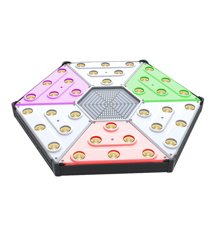 5800-6400k gold Matrix dream color tile effect triangle matrix light ...