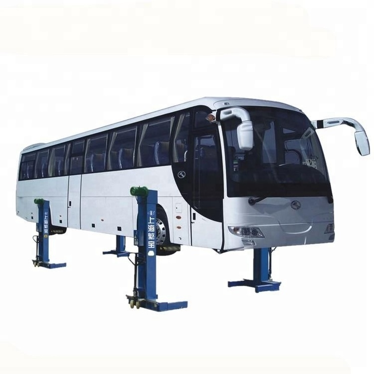 Shanghai Fanbao built up movable single post hydraulic car lift truck ...