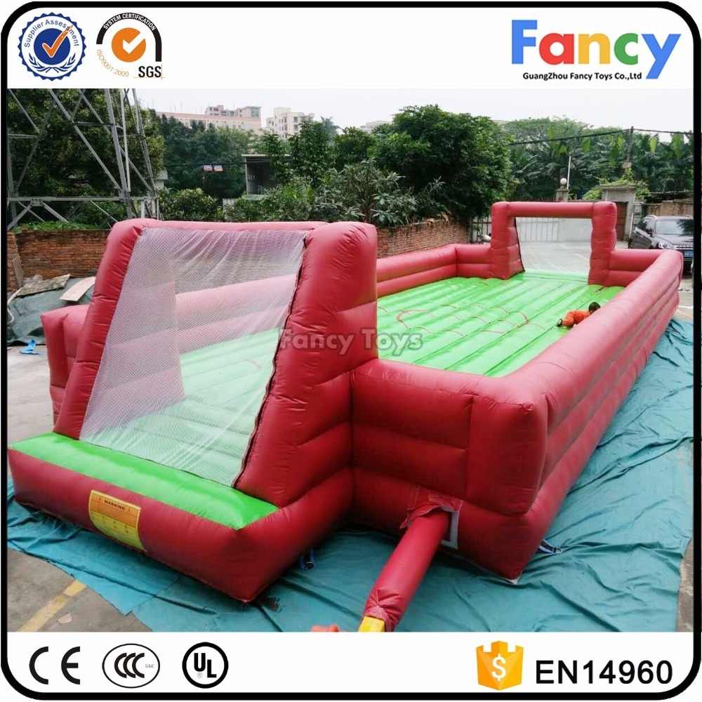 Indoor football soccer field soap court for sale /big inflatable soccer ...