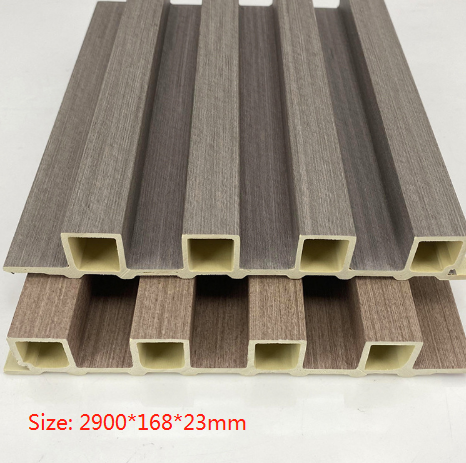 Interior Pvc Wall Panel 3d Fluted Cladding Wood Veneers Bamboo Charcoal ...