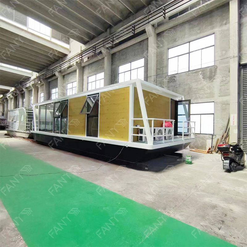 Buy mini outboard hausboot houseboat-floats catamaran houseboat pontoon ...