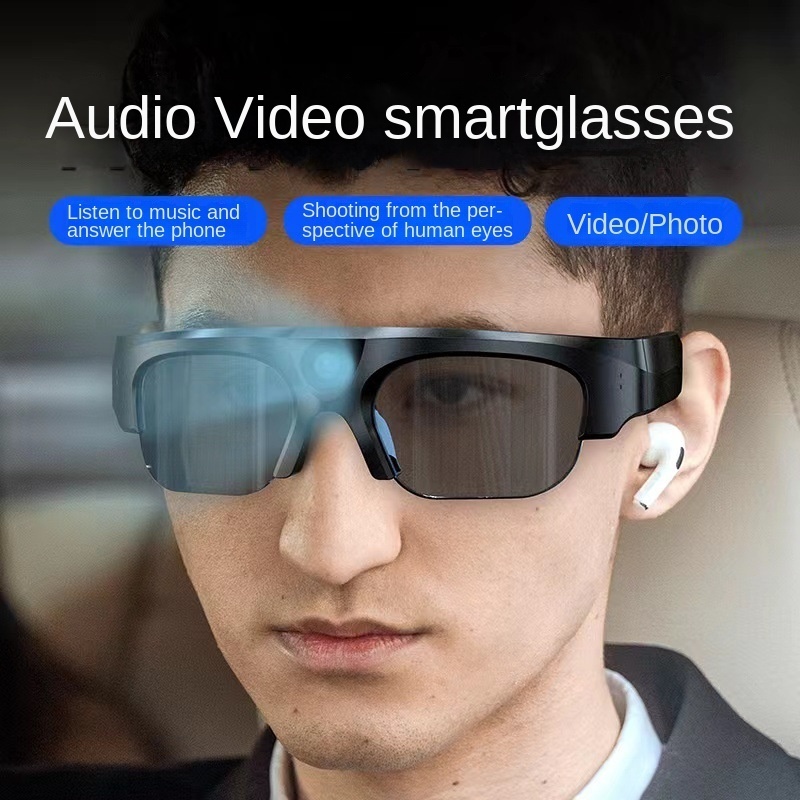 Multi-function 2K Video Recording Wireless Sunglasses Camera Sports ...