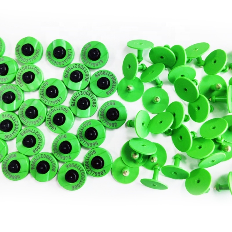 FDX-B 125 khz ear tag cow cattle goat tracking system rfid chip cow id ...