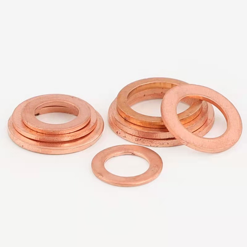 Fasto Supply Fastener Brass Copper Colored Metal Round Flat Fender ...