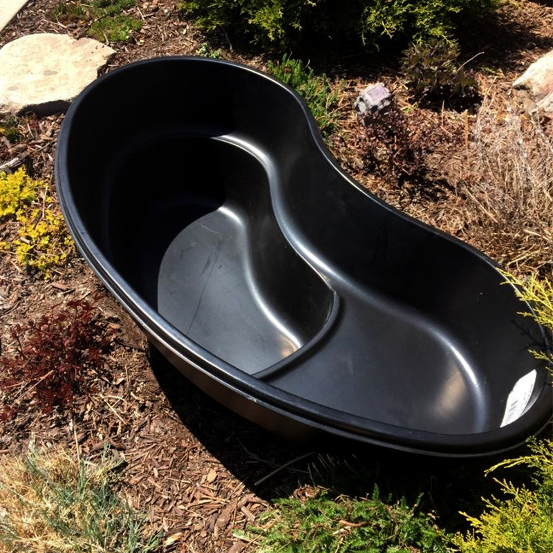 Custom size outdoor family courtyard 1000 gallon preformed above ground ...