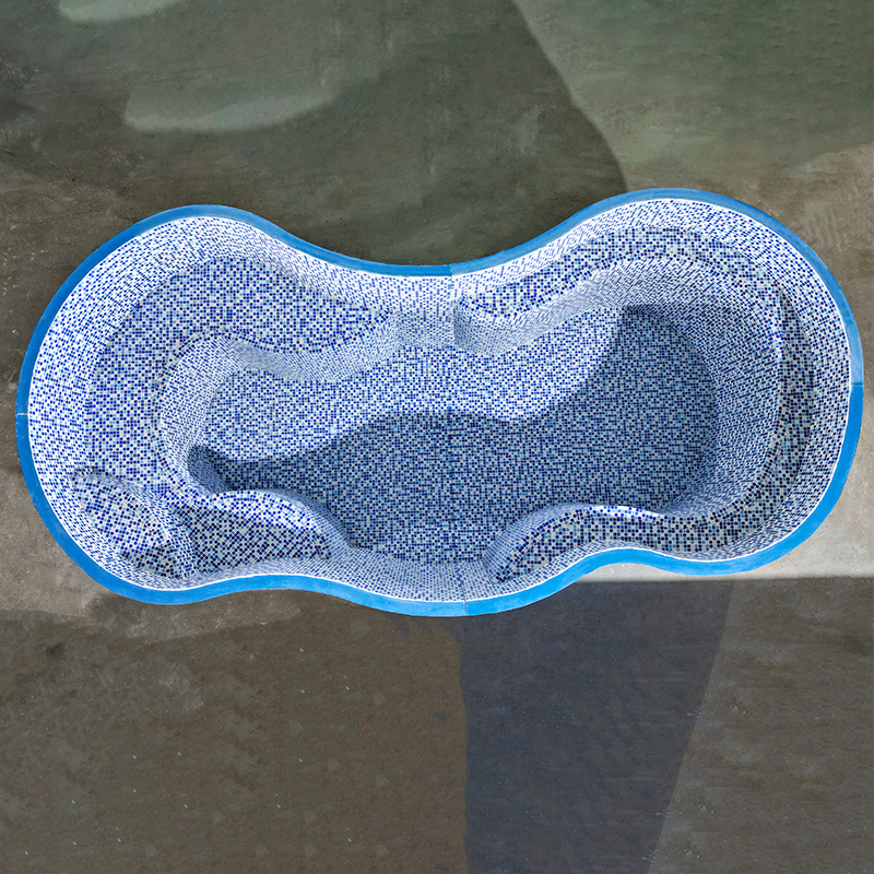 Premium outdoor garden courtyard water sports swim pool shell inground ...