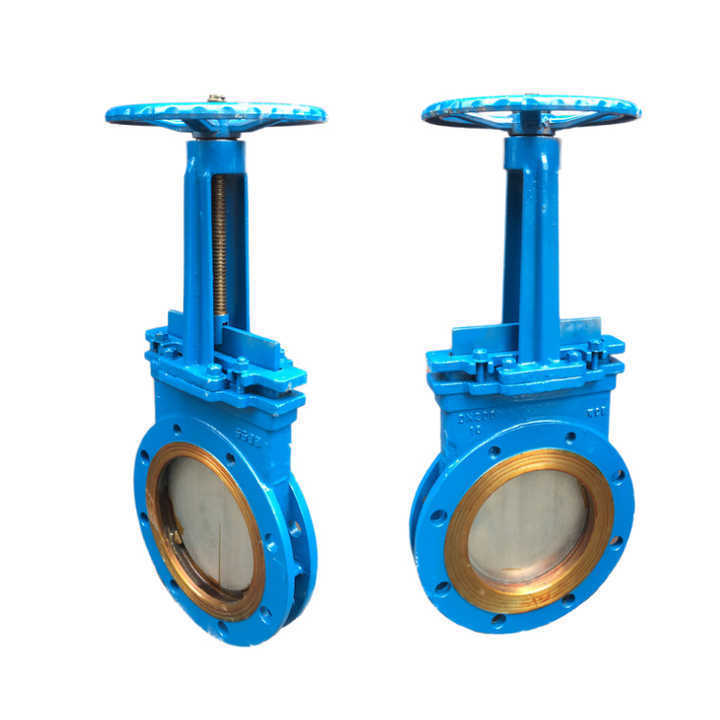 Gate Valve DN250 PN16 Heavy Duty Slurry Knife Carbon Steel Stainless ...