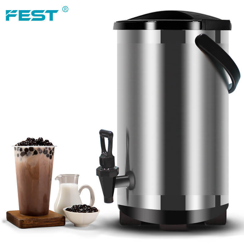 Bubble Tea Container 8l 10l 12l drum insulated barrel commercial milk ...