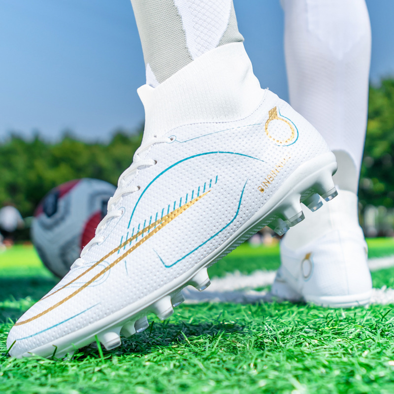 Wholesale football shoes for men and women Mbappe AG long nails TF ...