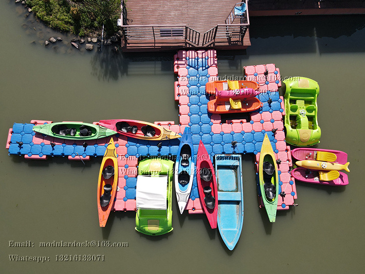 dock blocks modular floating pontoon Cubisystem modular floating ...