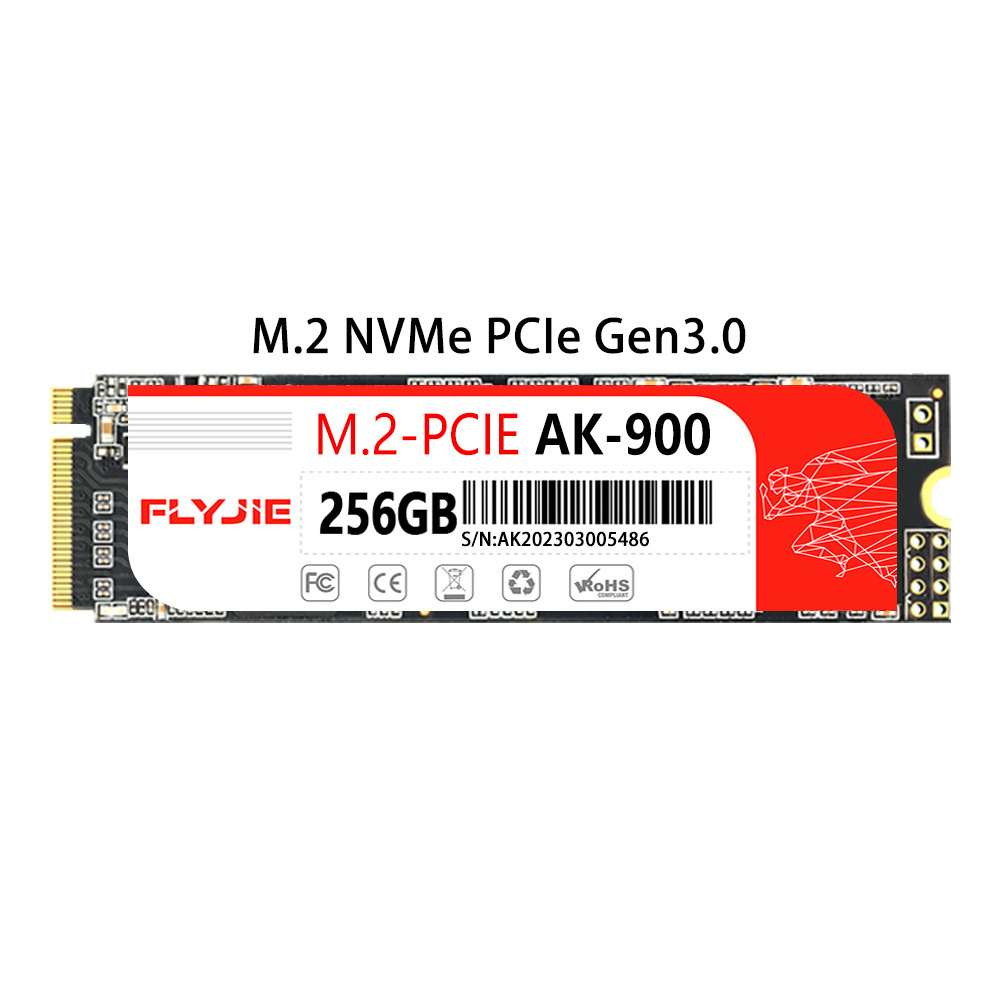 Flyjie bulk order high speed NVMe ssd M2 2280 PCIe NVMe 128GB 250GB ...