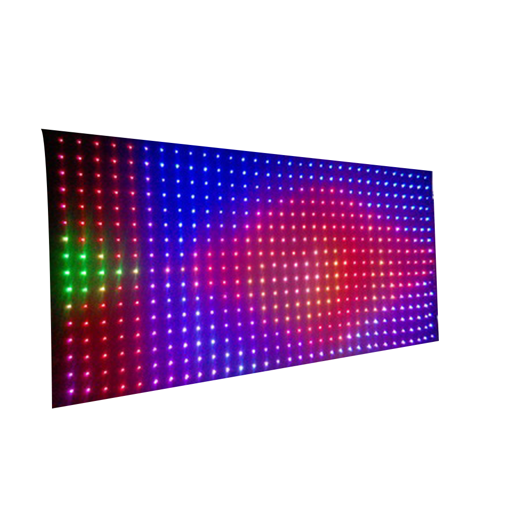 Concert Stage Background Video ledwall, Indoor Full Color Flexible LED ...