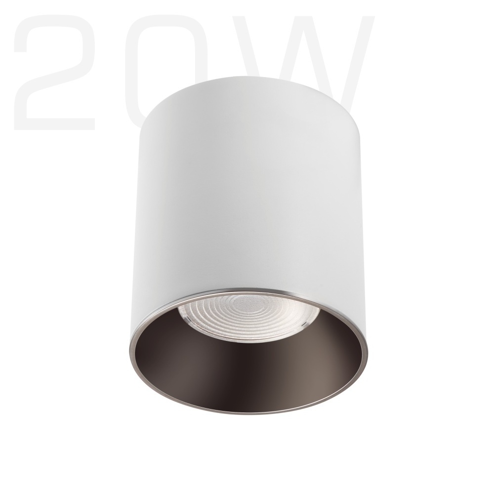 Factory Price Surface Mounted Spotlight 20W Square Round COB LED ...