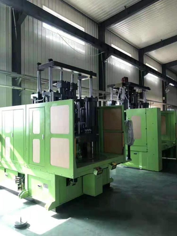 120TON Rotary Table Vertical Injection Molding Machine with 800MM TABLE ...