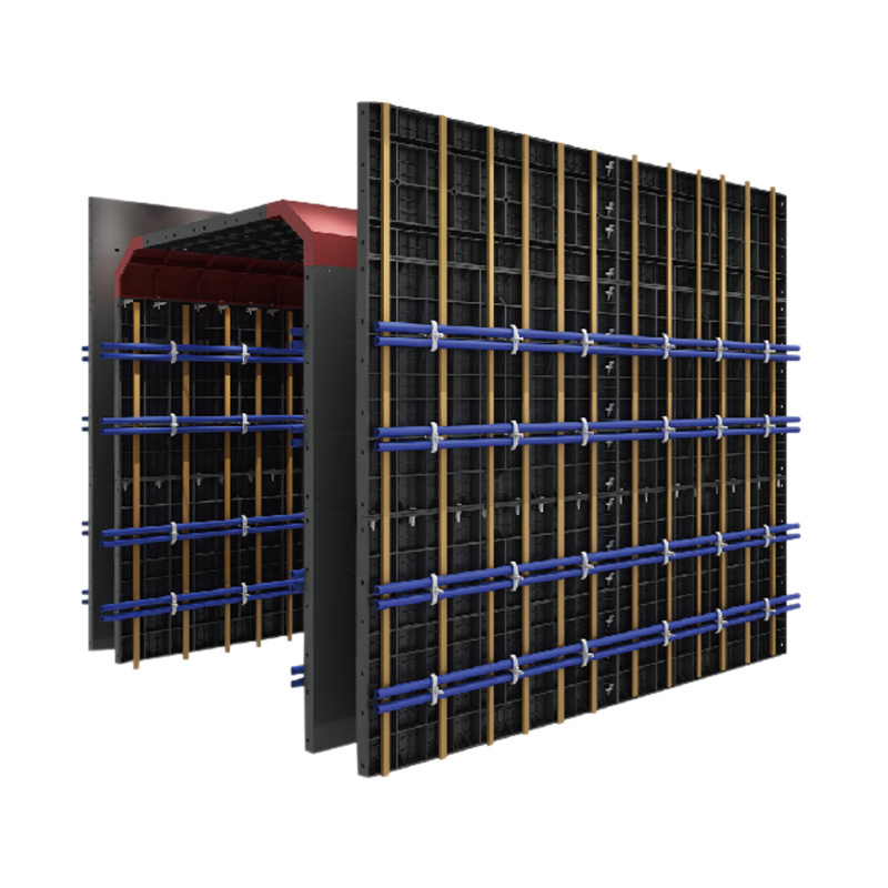 Lightweight pvc plastic formwork for concrete plywood for walls,slabs ...