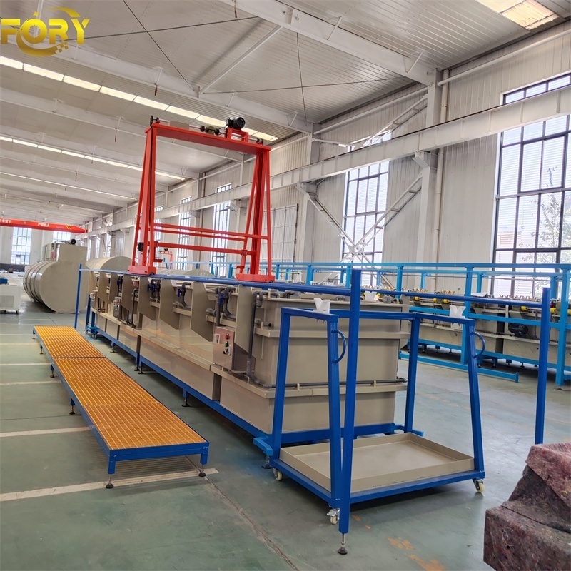 Linyi Fory zinc plating machine electroplating equipment electroless ...