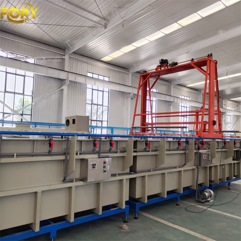 Linyi Fory zinc plating machine electroplating equipment electroless ...