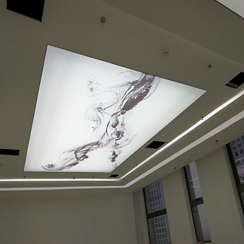 false ceiling with cove light Modern European False PVC Ceiling Plastic ...
