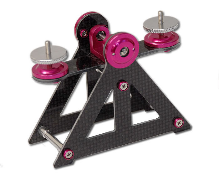 R/C Universal Main Blade Balancer Carbon Fiber Trex 450 / 500 Heli ...