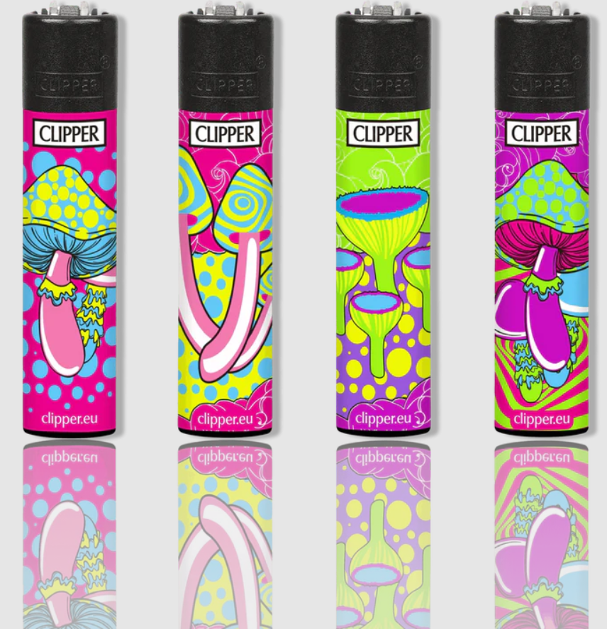 Raw Cli-pper Lighter Combo 4 Pack Classic, Black, Cork, Long Neck Re ...