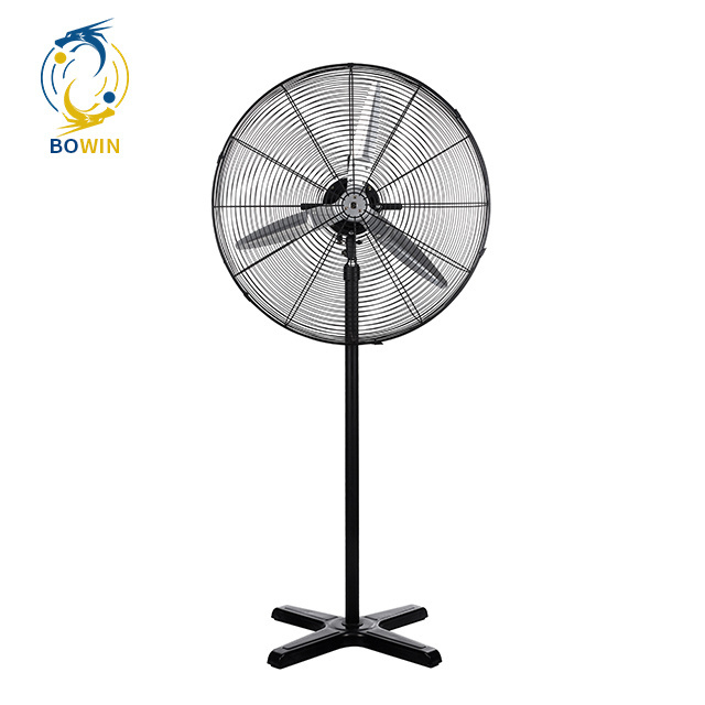 20 24 26 30 Inch Heavy Duty Stand Fan Industrial 3 OX Aluminum Blades ...
