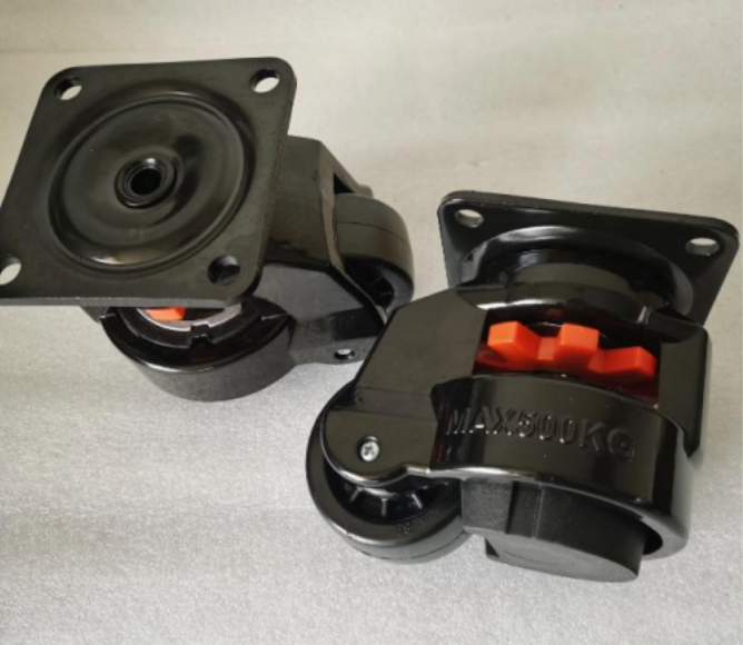 CMCL Casters With Adjustable Leveling Feet 1000kg Heavy Duty Caster ...