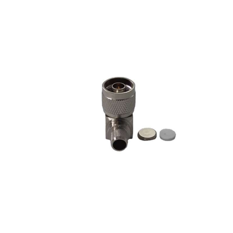 RF Coaxial Male Right Angle Crimp N Type Connector For RG213 RG8 Cable ...