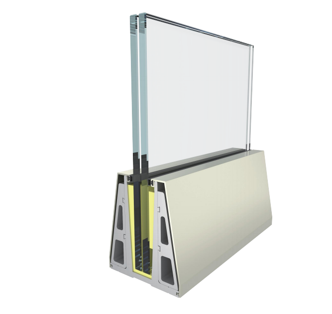 Railing Profile Aluminum Base Shoe U Channel Tempered Glass Fence ...