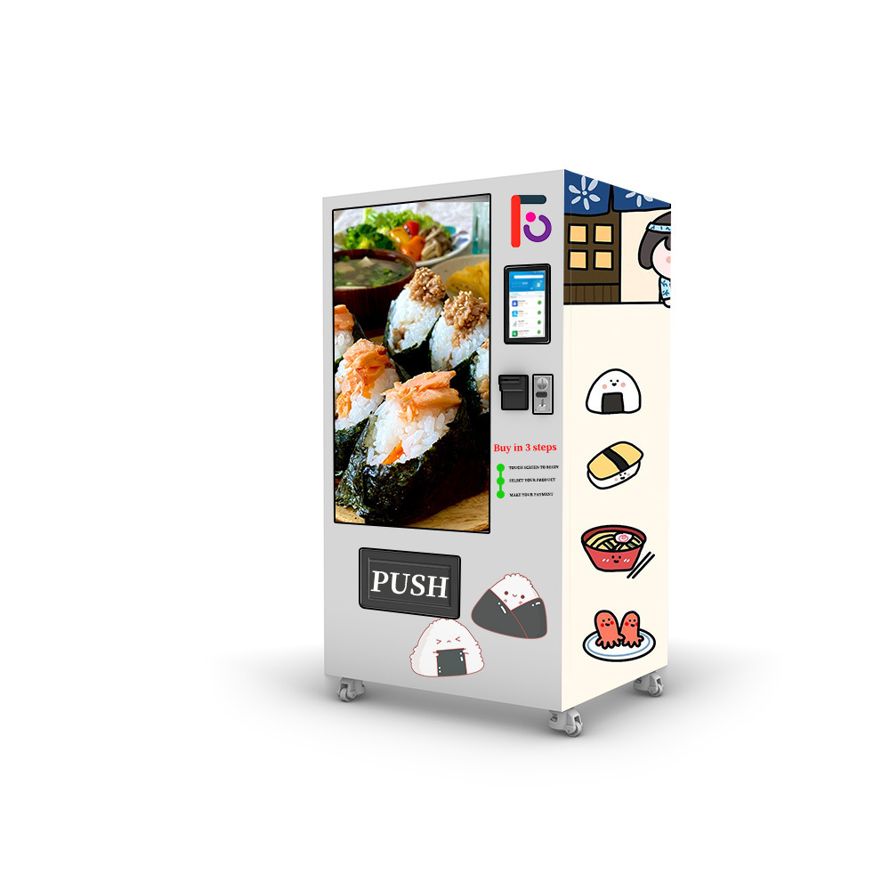 Snack Shop Machine Use Sushi Coin Operated Automatic Drink Vending ...