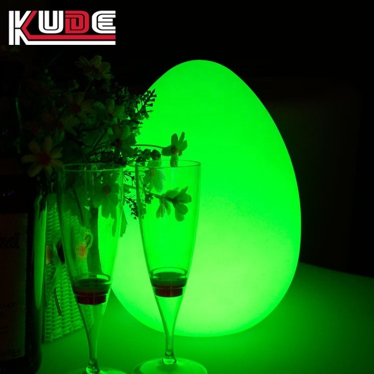 16 Color changing LED egg light for indoor playground decoration ...