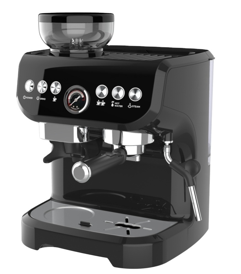 China Automatic Grinder And Milk Frother Espresso Coffee Machine ...
