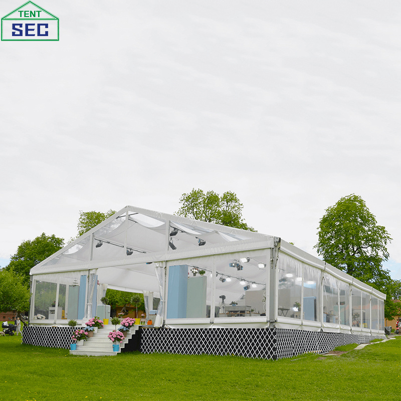 Luxury large waterproof party event marquee tent wedding carpas para ...