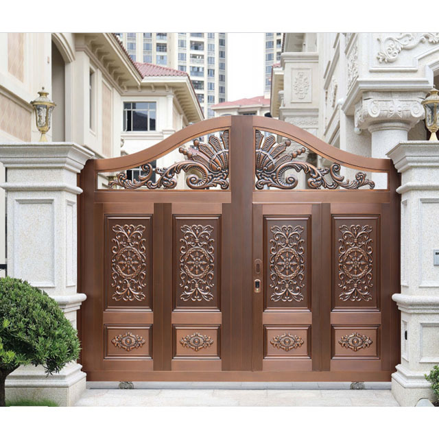 Aristocratic Gate European Luxury Dandcraft Door Metal Entrance ...