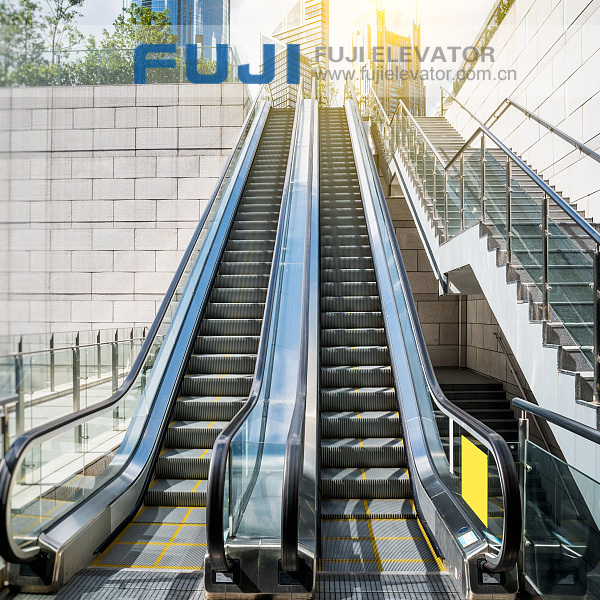 Nantong Fuji outdoor indoor handrail band escalators electric Escalator ...