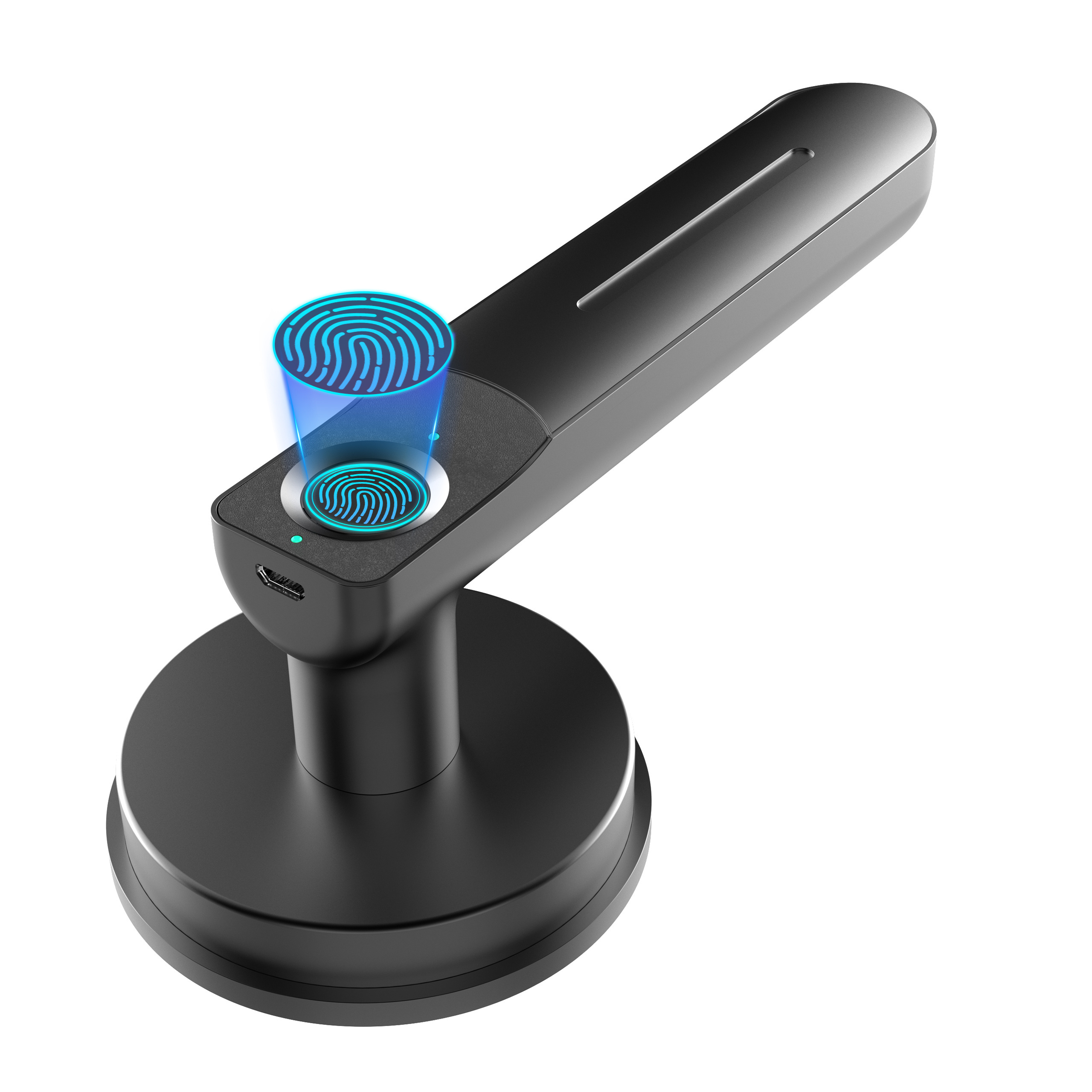 Foxgard Fingerprint Door Lock, Biometric Door Lock Smart Door Knob with ...