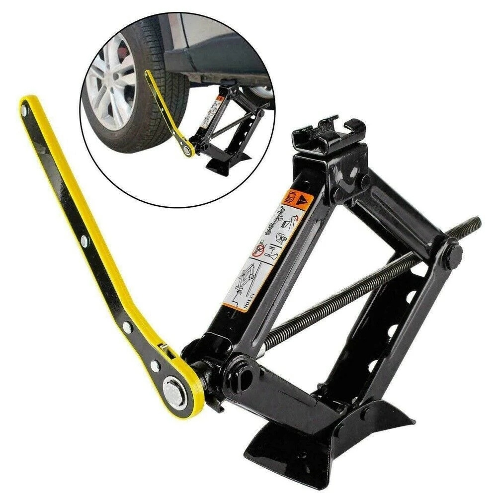 Ce Standard Portable Scissor Car Jacks 1.5 Ton Wind Up Motor Vehicle ...