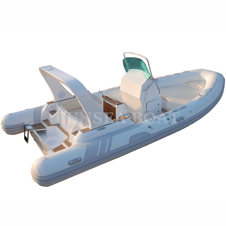 Surprise price 24ft frp steering wheel inflatable rib fishing boat ...