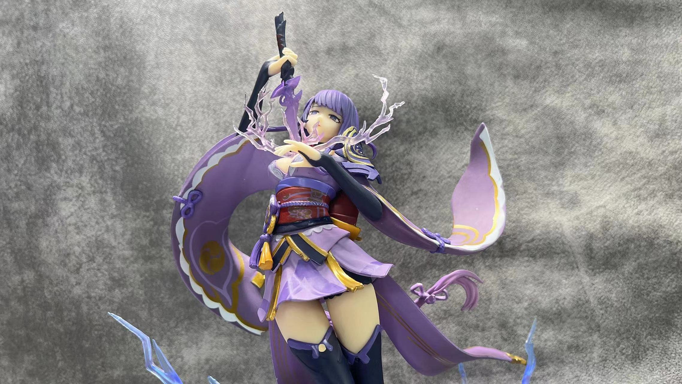 28cm 11 02inches Genshin Impact Raiden Shogun With Color Box Pvc Resin Hentai Adult Sexy Girl