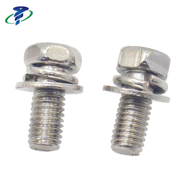 9MM Steel Hex Head Combination Screw Bolt | Bestsuppliers.com