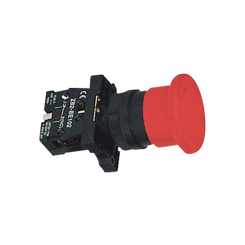 Mushroom head XB2-BS542 Momentary Push Button switch mini Foot Switch ...