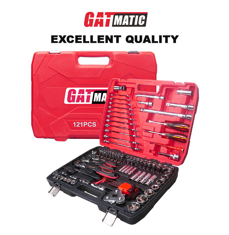 Custom Auto Repair Tools Set Box Ratchet Combination Socket Spanner ...