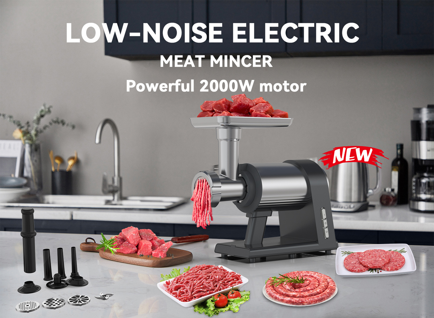 American standard desgin homemaker stainless blade electric meat ...