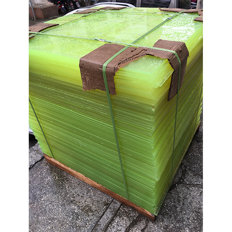 Customized Wear-resistance PU Polyurethane Plastic Plate Sheet Cushion ...