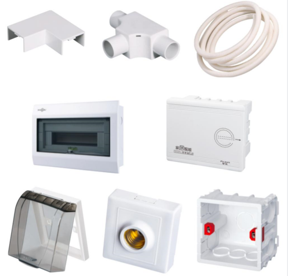 Pvc Electrical Boxes Flush Mounting Waterproof Junction Box 220V Switch ...