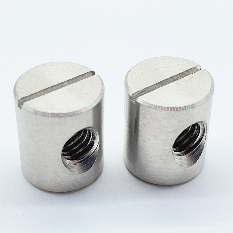 M4 M5 M6 M8 Barrel Bolts Cross Dowel nut Slotted fittings for Beds Crib ...