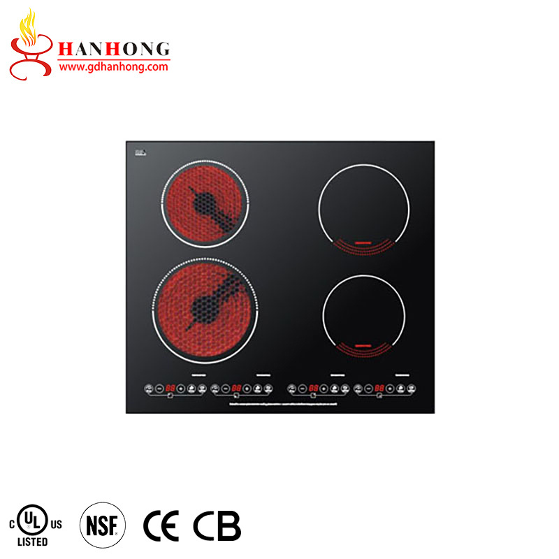 High Quality Powered Induction Stove 4 Burner Plate Infrared Multi ...