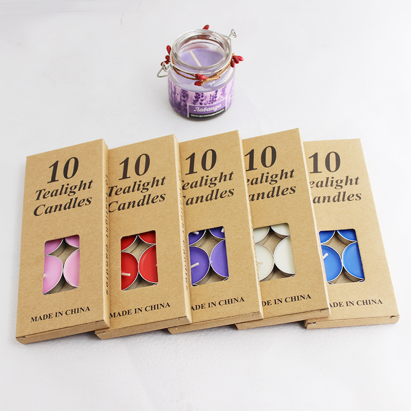 Mini Candles Round Paraffin Small Candles Wedding Decoration Tea Light ...